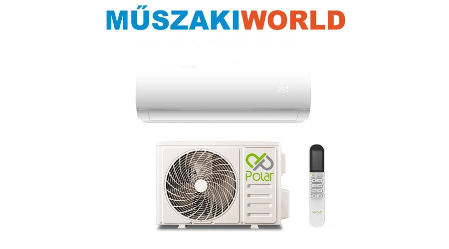 Polar Ideal 3,5 kW (SDI35) Inverteres, wifi, Hűtő-fűtő split klíma (R32) - Polar Ideal SDI (R32 ...